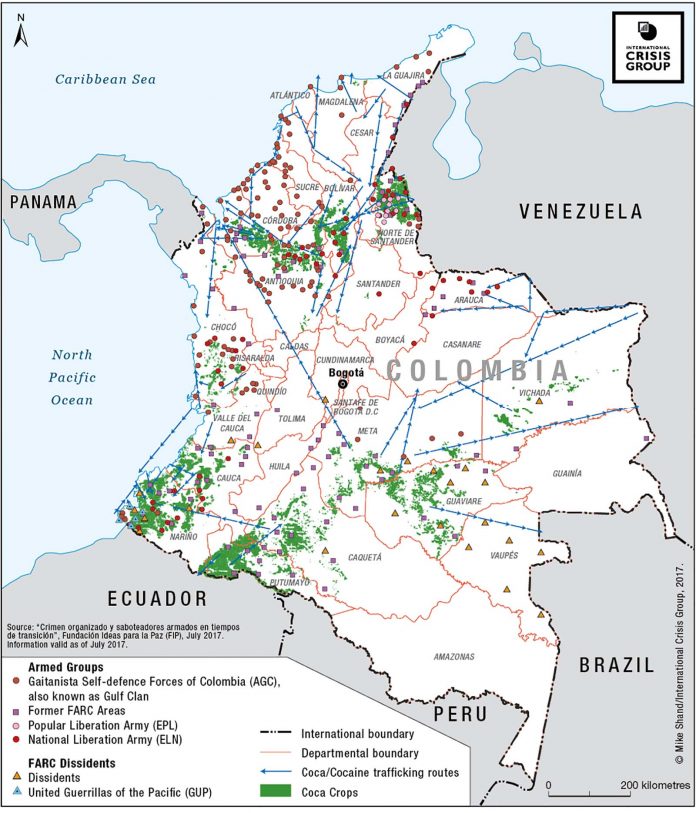 ICG: Overseas aid is key to reducing crisis in Colombia