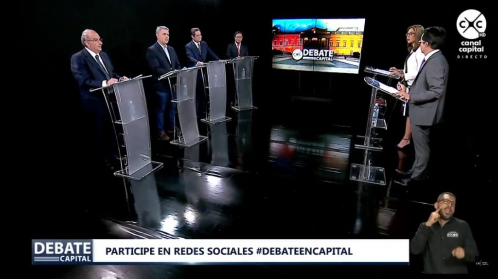A tale of two mayors: Debate sideshow rolls through Bogotá