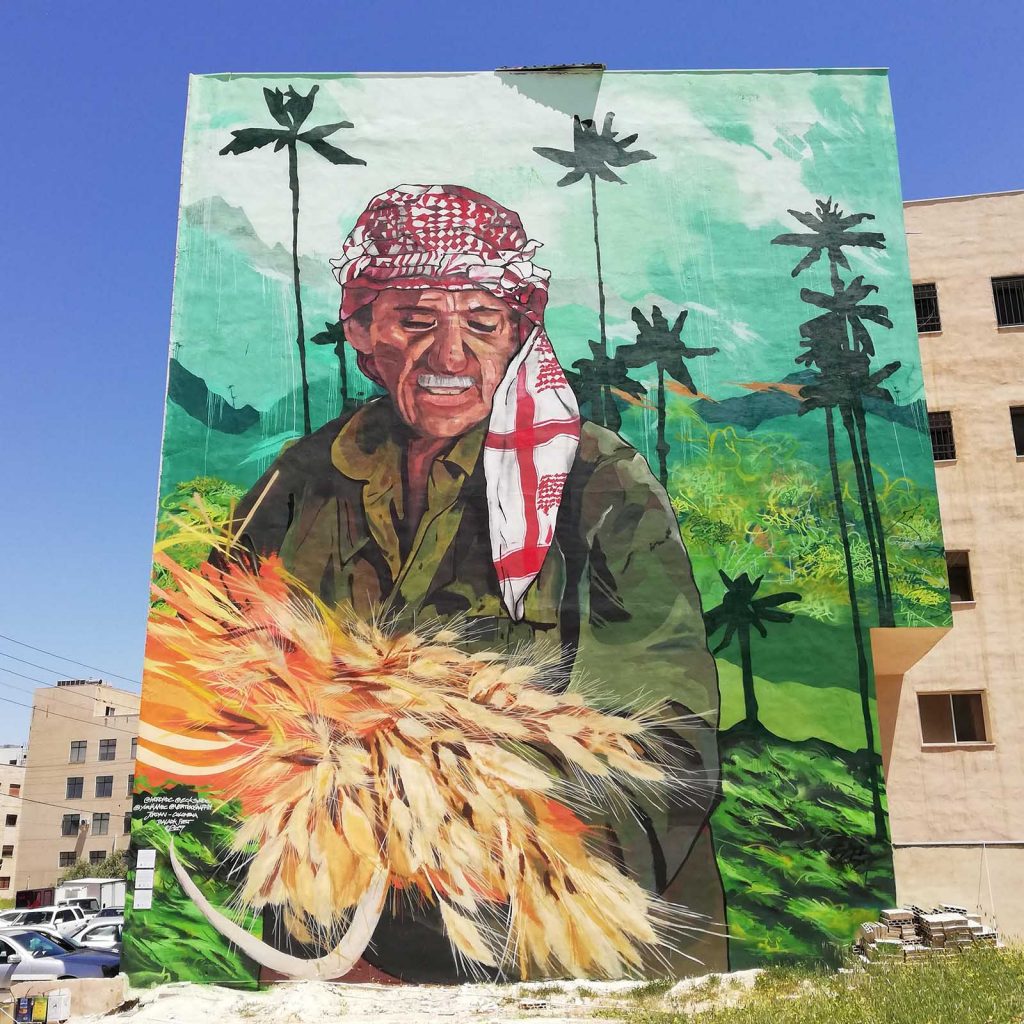 Colombian graffiti artist Ecks marks the spot
