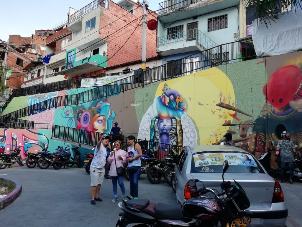 Exploring the legendary Comuna 13 with local guides