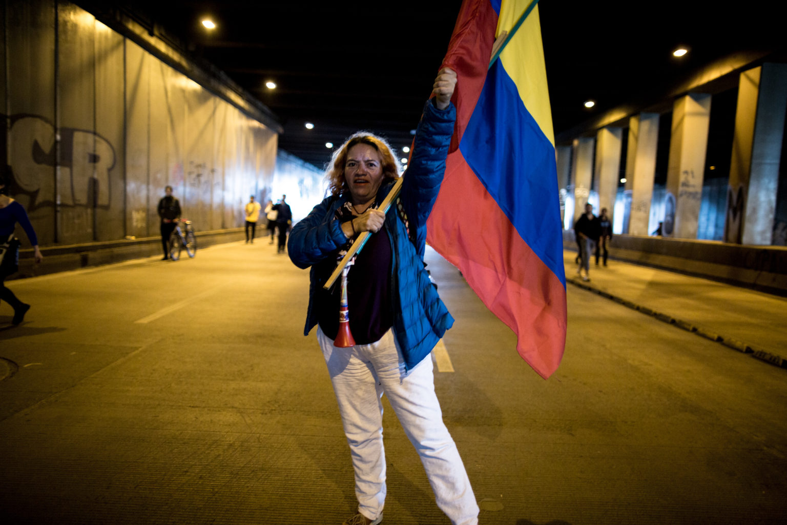 In photos: National strike in Bogotá