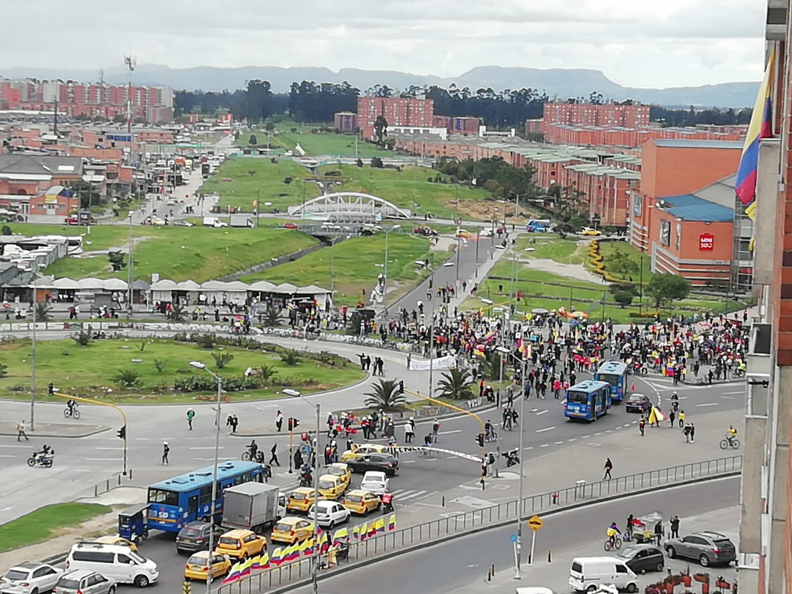 Independence day: Celebrations and protests